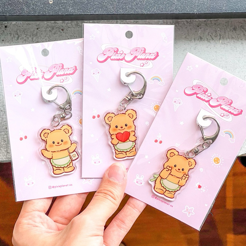 🎀 keychain - butter bear 🎀 | Shopee Malaysia