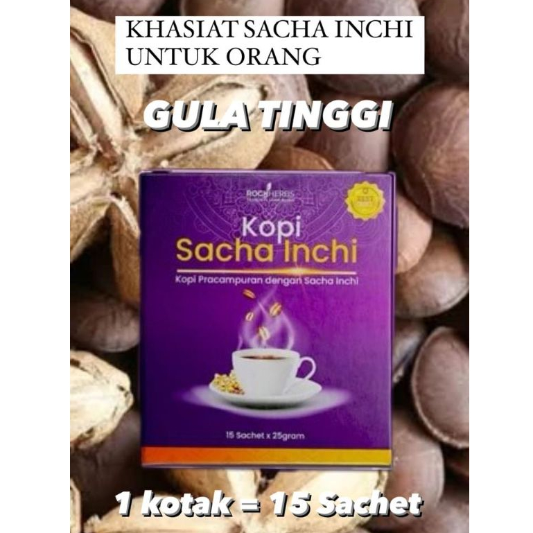 Kopi Sacha Inchi Original Tanpa Gula Halus Sangat Bagus Untuk Kesihatan ...
