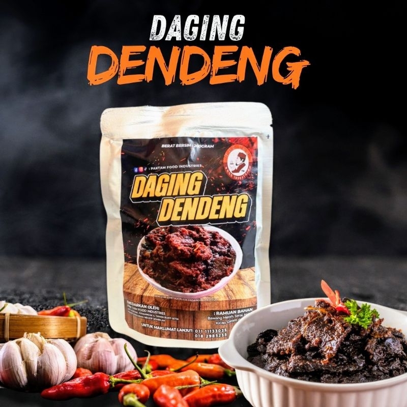 Daging Dendeng Pak Tam 200gm (Produk Muslim) | Shopee Malaysia
