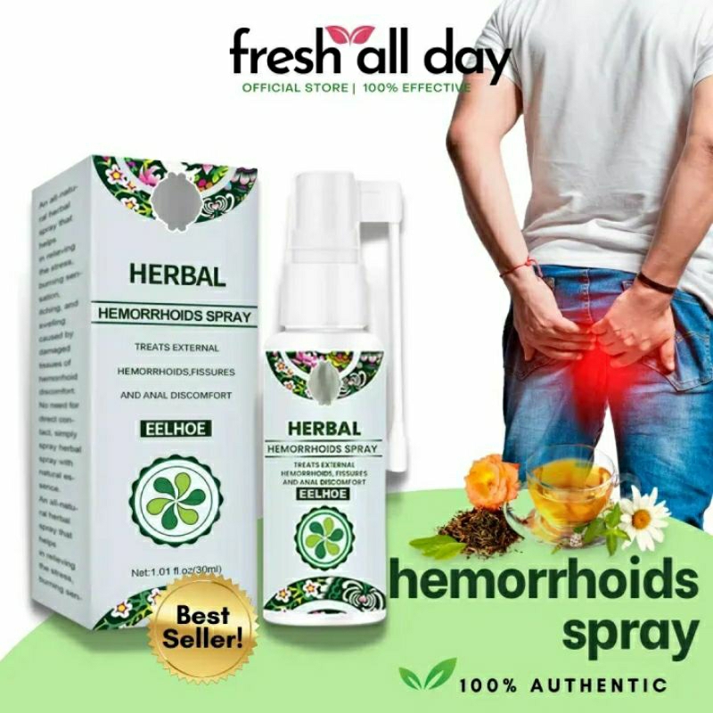 Authentic Guarantee Spray Treatment Of Hemorrhoids Herbal Hemorrhoids