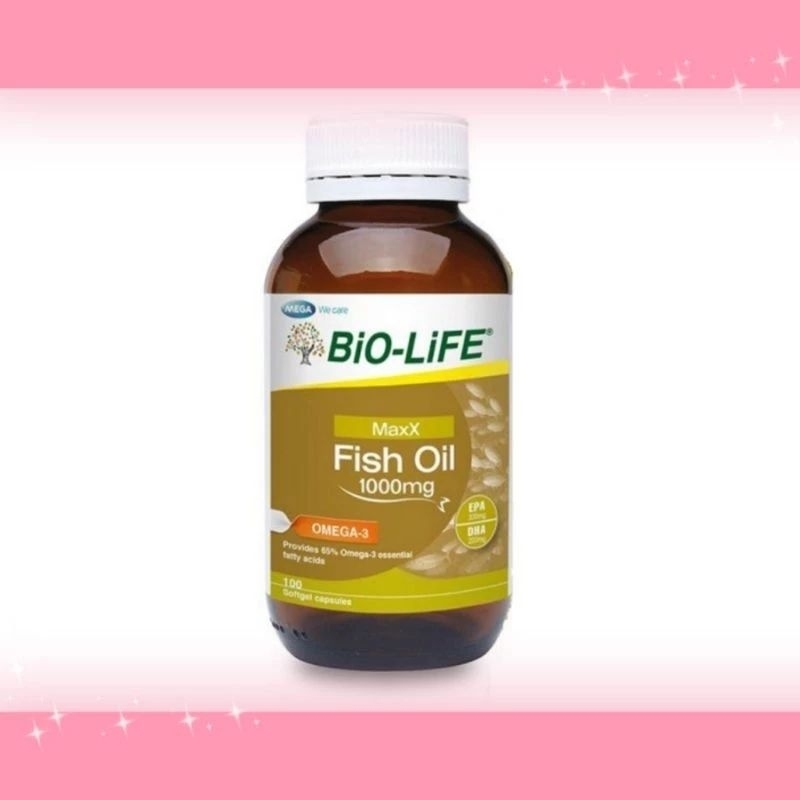 Bio-Life MaxX Fish Oil 1000mg (100 Capsules) | Shopee Malaysia