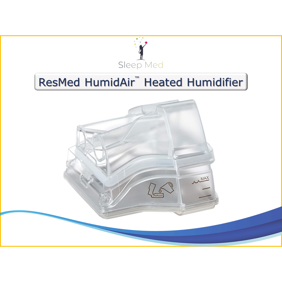 ResMed HumidAir™ Heated Humidifier Cleanable Water Chamber for AirCurve ...