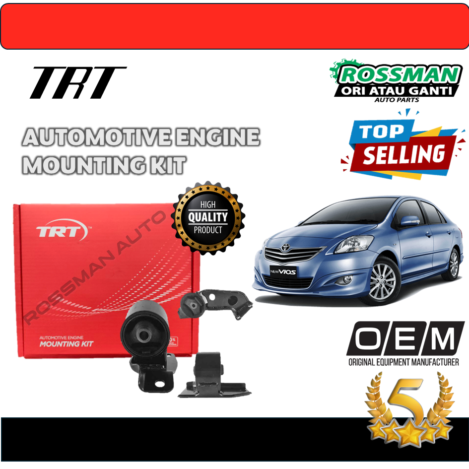 Toyota Vios NCP93 Trt Engine Mounting Set 1 Year Warranty | Shopee Malaysia