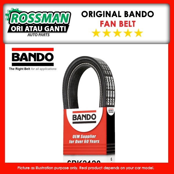 Original Bando Belt 7PK3136 Ford T6 | Shopee Malaysia