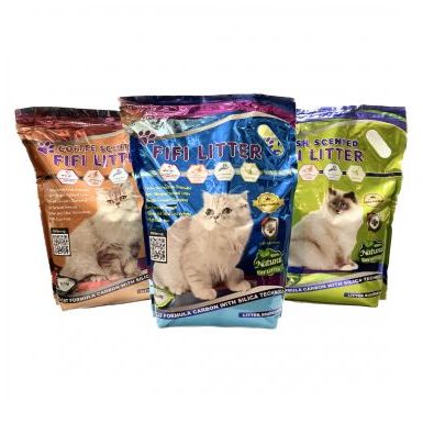 { PROMO 2 BAG } FIFI LITTER Premium Cat Litter 10L 7KG Pasir Kucing ...