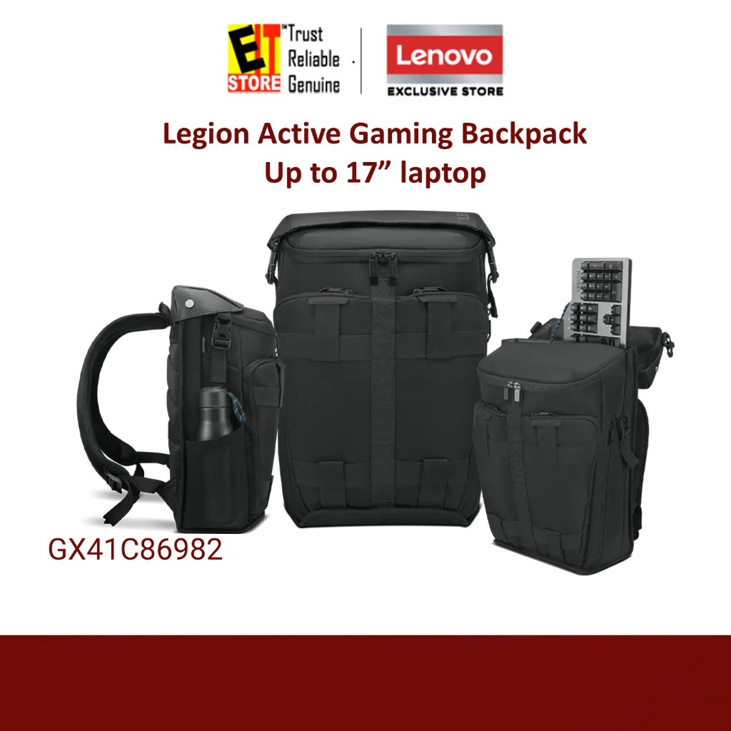 LENOVO LEGION ACTIVE GAMING BACKPACK UP TO 17" LAPTOP - GX41C86982 ...