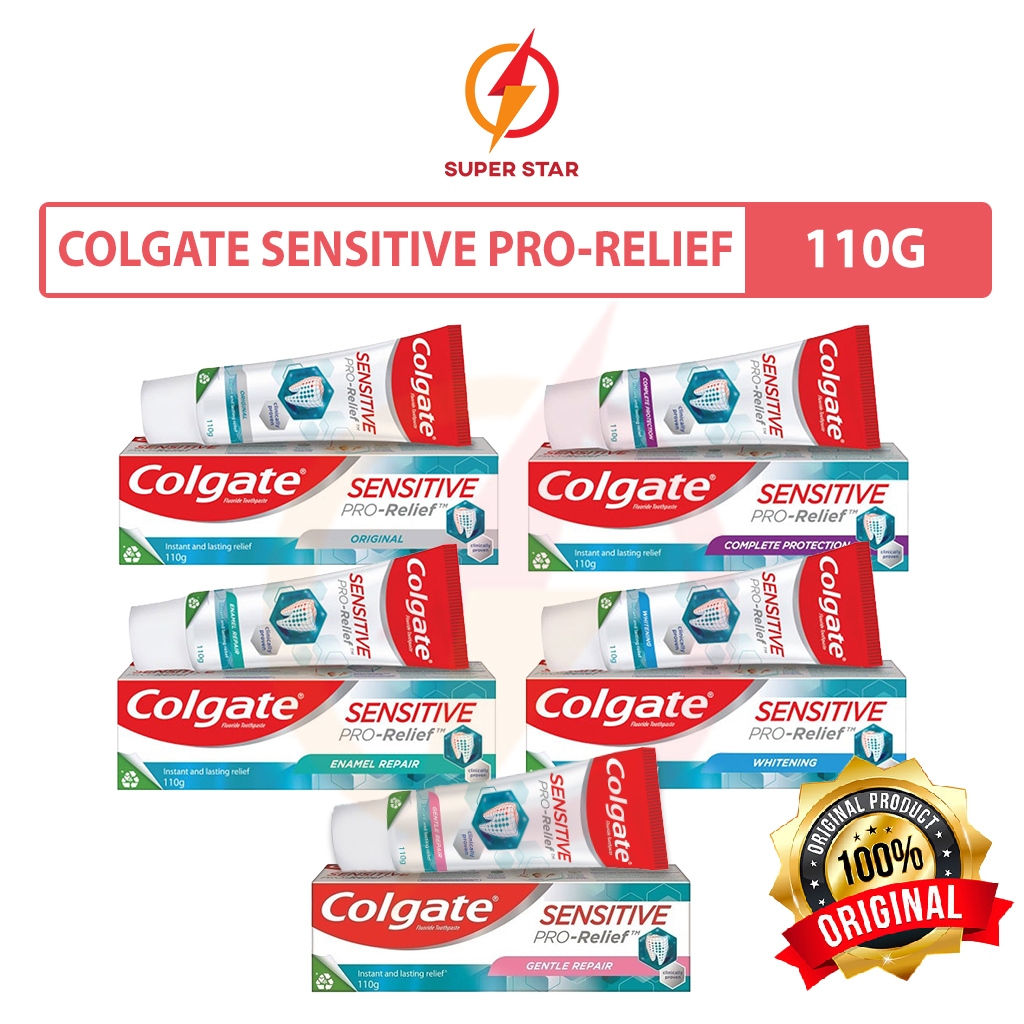 Colgate Sensitive Pro-Relief Toothpaste 110g | Shopee Malaysia