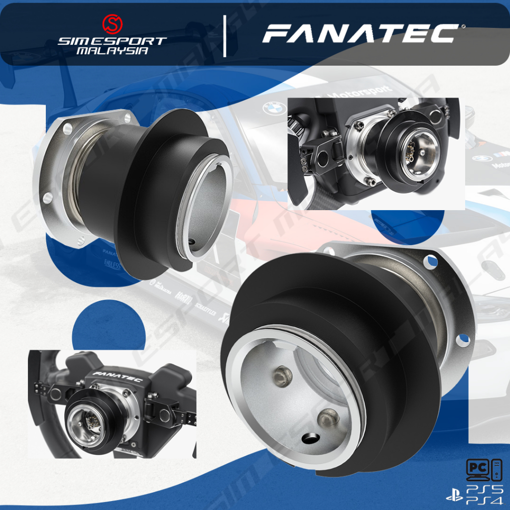 Fanatec ClubSport QR1 Wheel-side (ClubSport Quick Release Adapter ...