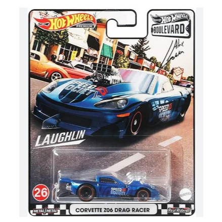 Hot Wheels Premium Car Culture Corvette Z06 Drag Racer Boulevard 2022 Laughlin | Shopee Malaysia