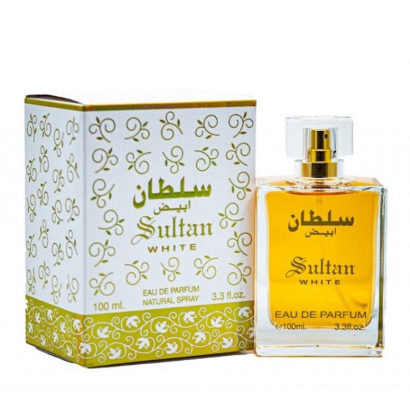 Sultan White Eau De Perfume Fragrance 100ml (Arab) | Shopee Malaysia
