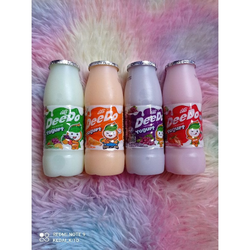 Deedo Yogurt Fruit 125ml Original Thai Halal | Shopee Malaysia