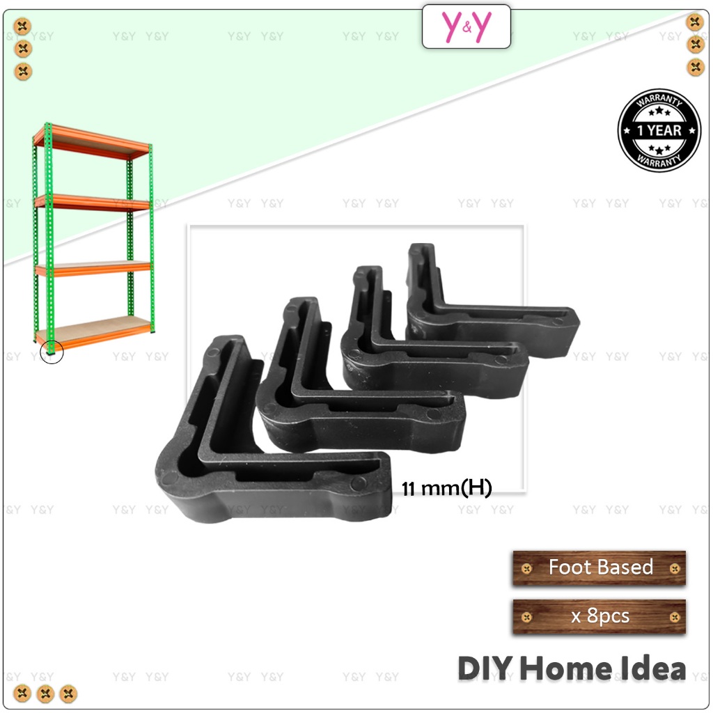 Y&Y Eco L Angle Foot Based / Bottom Stopper for Boltless Storage Rack ...