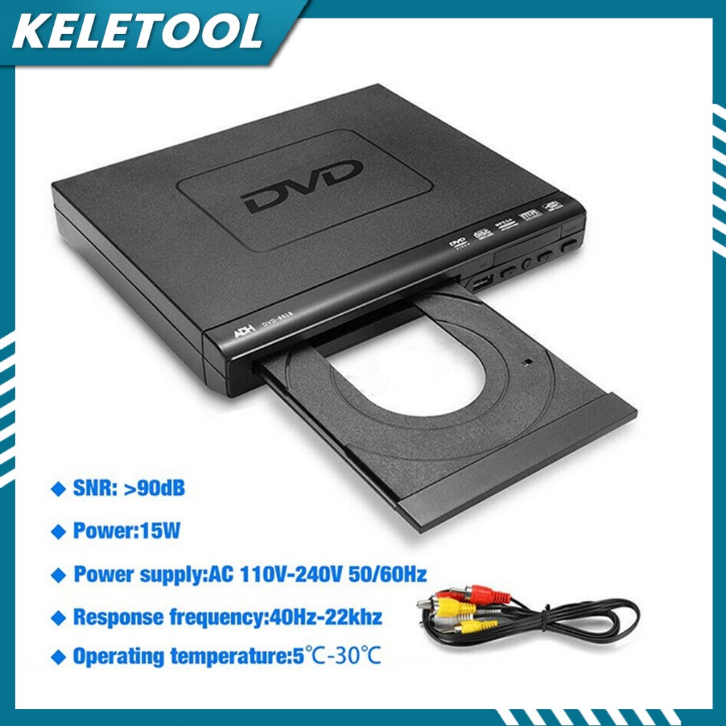 7.8inch DVD Player portable with screen Cd Player with speaker vcd/dvd ...