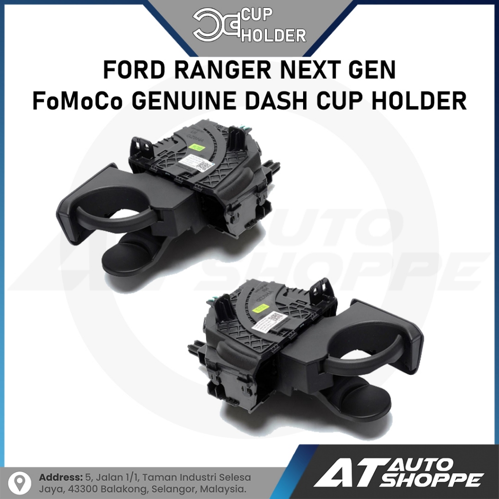 (1PC) FOMOCO CAR CUP HOLDER FOR FORD RANGER NEXT-GEN 2023 T9 XL XLT ...