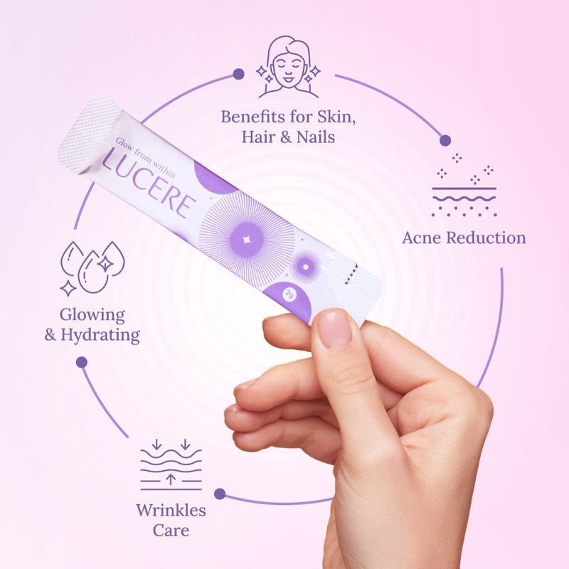 LUCERE Skin Glow, Acne Reduce, Hydration, Anti-wrinkles | Shopee Malaysia