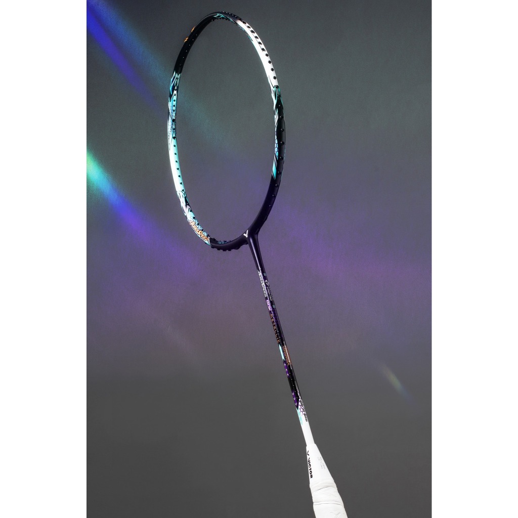 VICTOR AURASPEED 90K METALLIC ( FREE STRING + GRIP ) 3U/4U BADMINTON ...