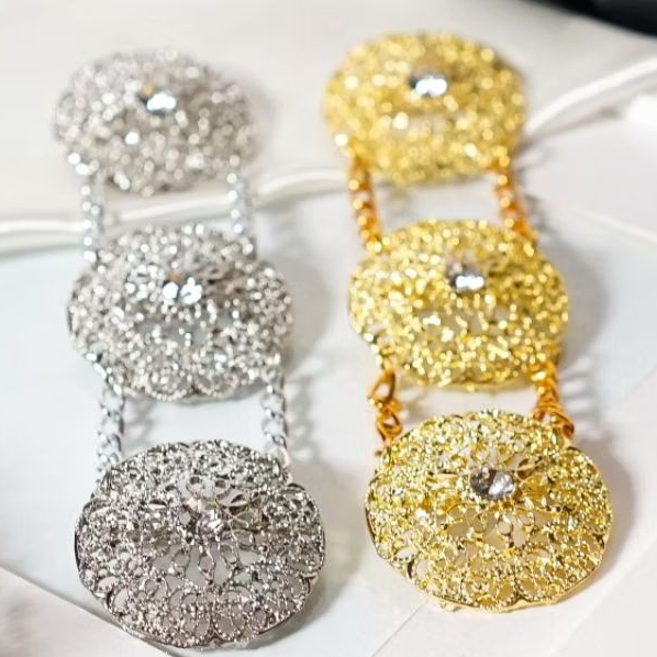 mas_shopp New Rantai kebaya dokoh brooch kerongsang pin rantai tahan ...