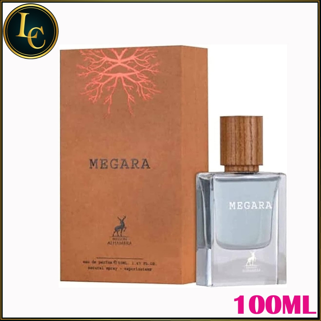 MEGARA BY MAISON ALHAMBRA 100ML EAU DE PERFUME SPRAY FOR MEN 100% ...