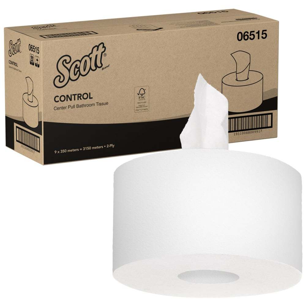 Scott® 06515 Control Centerpull Bath Tissue 2ply ( 9 rolls x 1530 ...