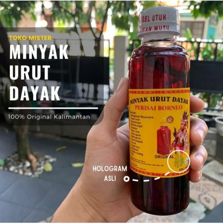 Minyak Urut Dayak Original 100% Ready Stock 250 ml | Shopee Malaysia