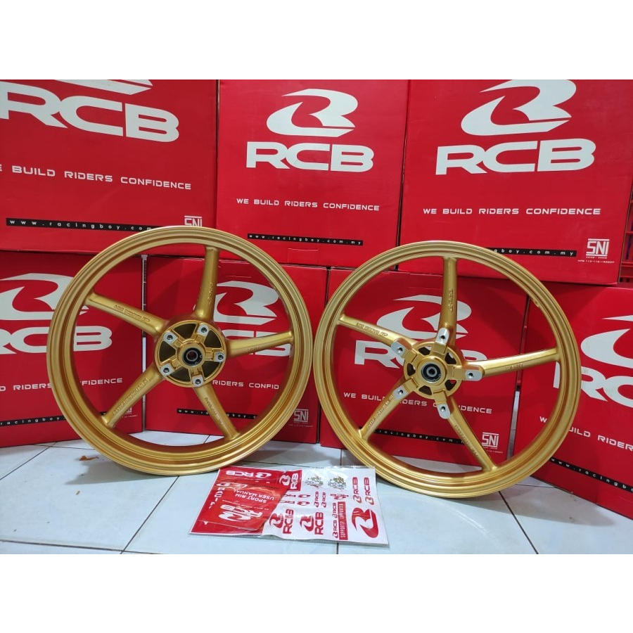RCB SP522 Y15ZR & Y16ZR MX KING SP522 GOLD ORIGINAL RACING BOY ( 5 ...
