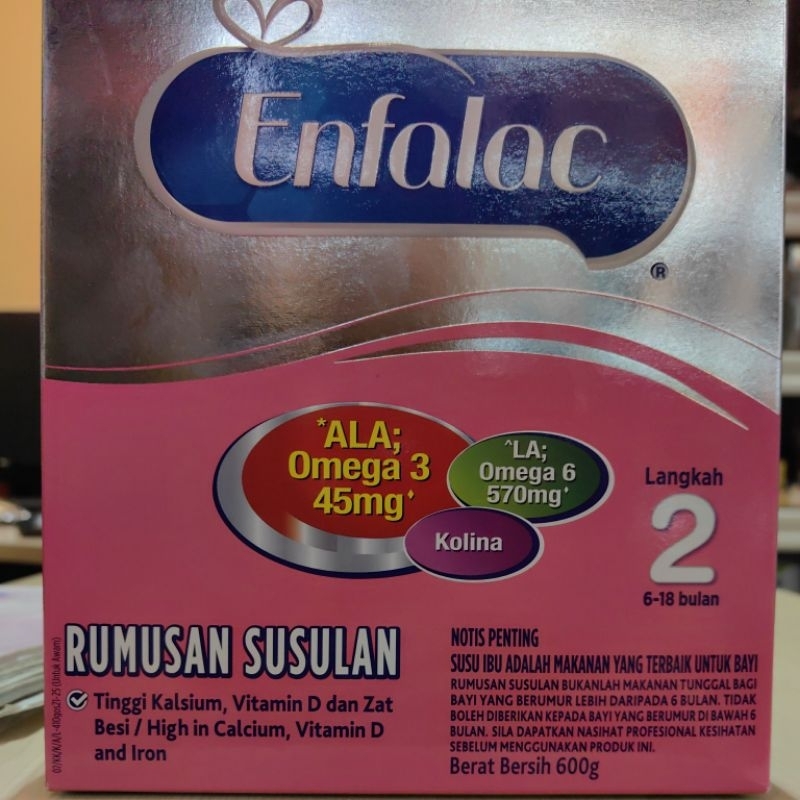 Enfalac Baby step 1&2 500g & RUMUSAN BAYI langkah 1&2 600g latest ...