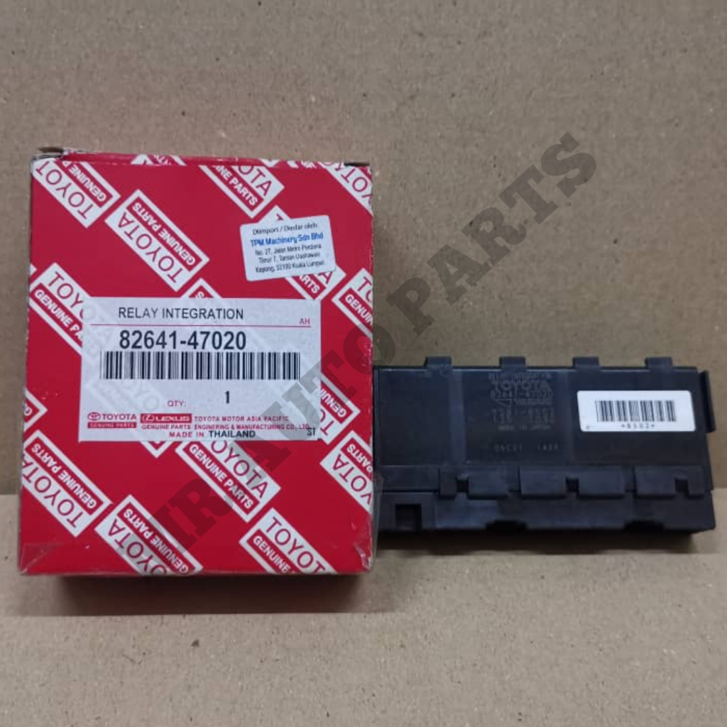 82641-47020 TOYOTA HILUX KUN25 2006Y-2011 YARIS NCP91 INTEGRATION RELAY ...
