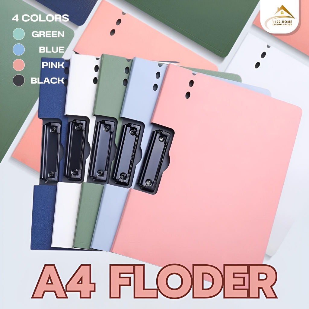 A4 horizontal clip hard shell file folder fastening clipboard folder ...