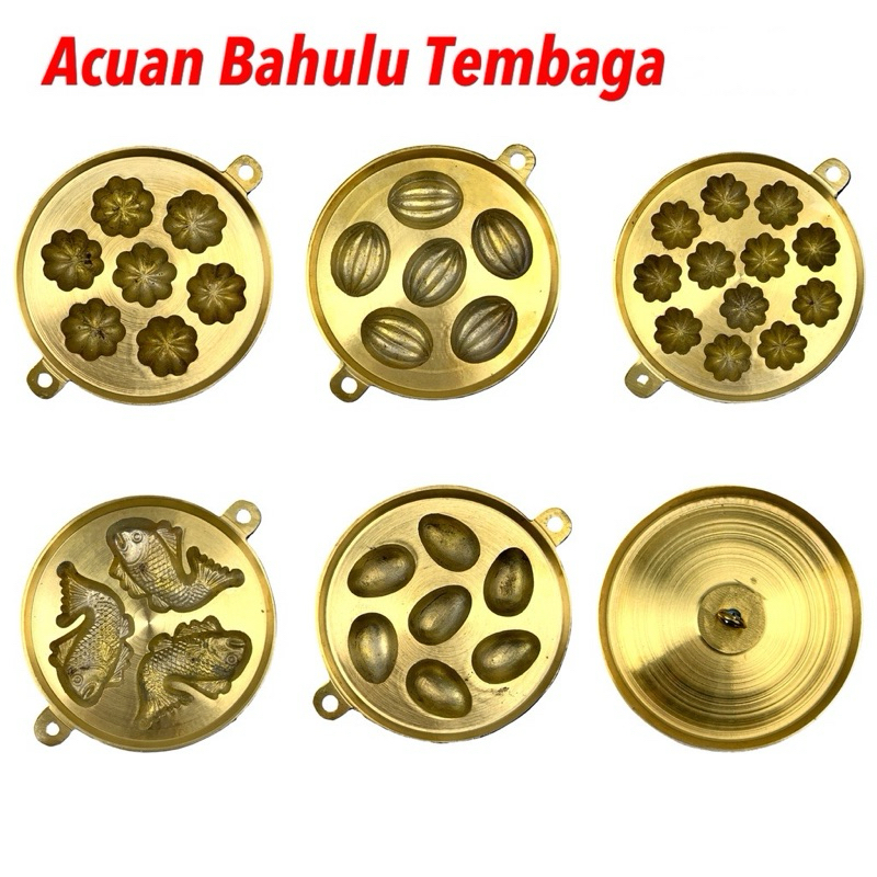 Acuan Cara Akok Manis TEMBAGA Bulat Bunga Cermai Telur Belimbing ...