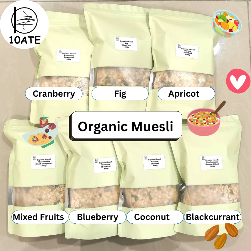 Organic Muesli (Flavor Type) - 400g | Shopee Malaysia