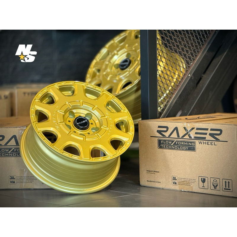 RAXER WHEELS GC01 (15” 4-100, 5-100, 5-114.3) | Shopee Malaysia