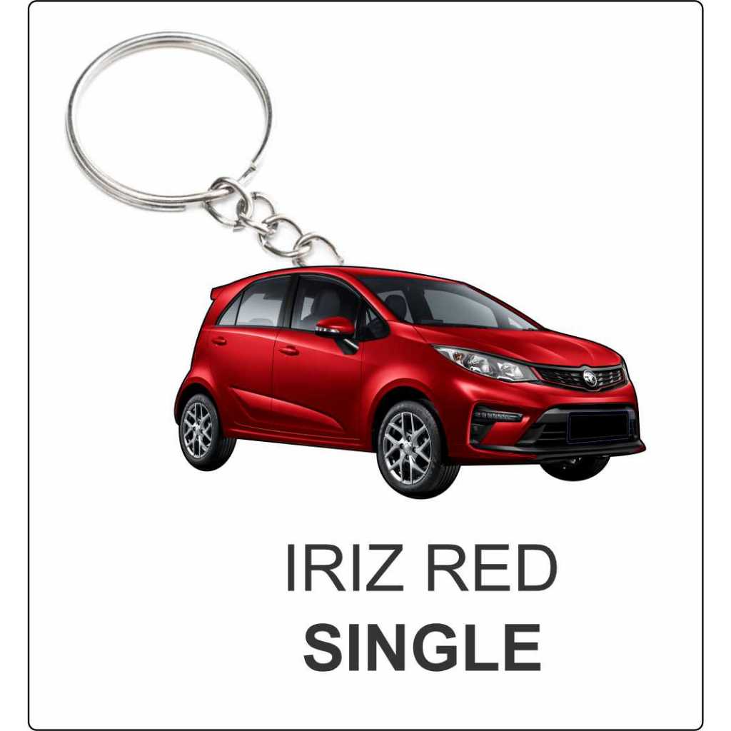 proton iriz red keychain 2d | Shopee Malaysia