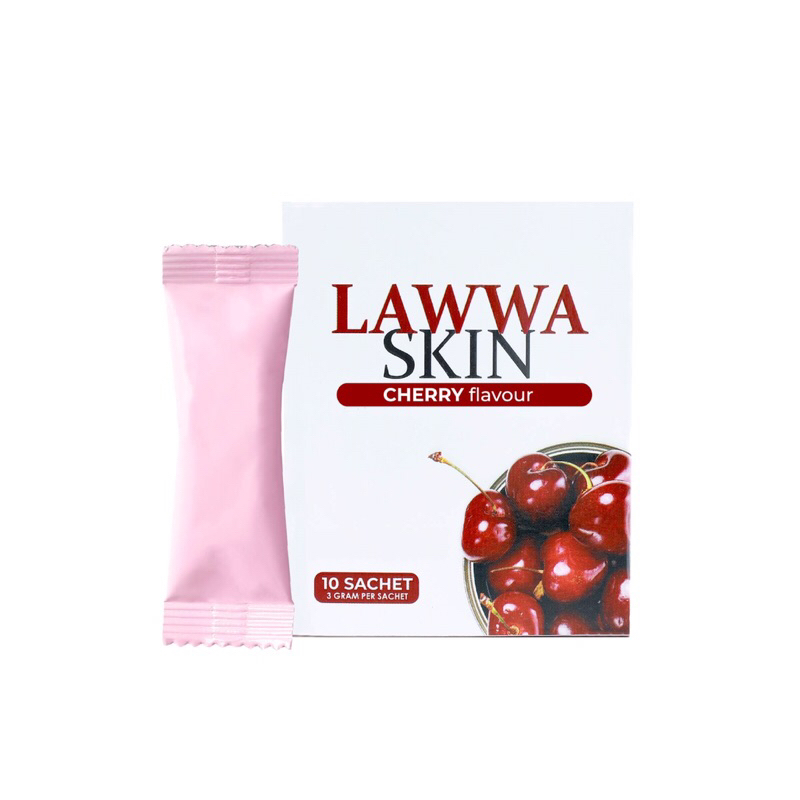 LAWWA SKIN SUPPLEMENT (CHERRY) 8 SACHETS LEFT | Shopee Malaysia