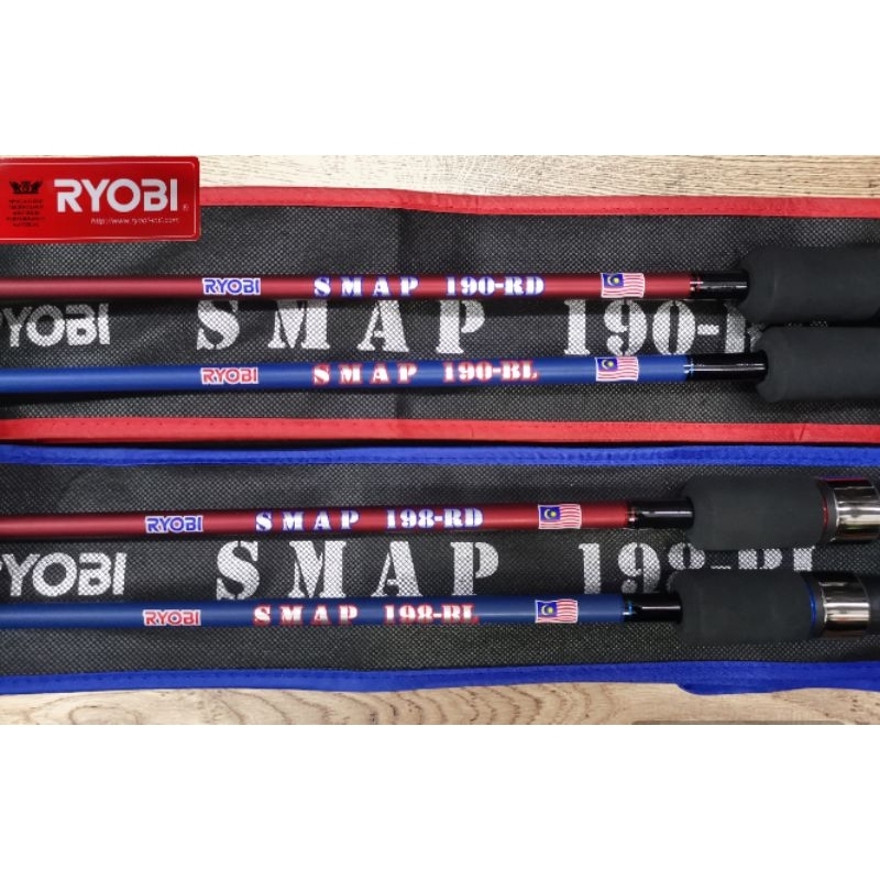 RYOBI SMAP SPINNING FISHING ROD | Shopee Malaysia