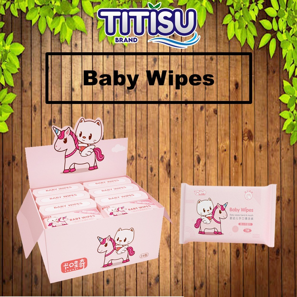 🧻 [8pcs] AXJ BB Wipes Unicorn Cat Cute Mini Wet Wipes Packet, Portable ...