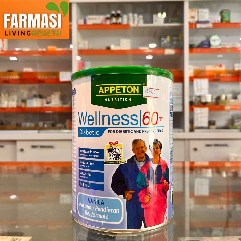 APPETON WELLNESS 60+ DIABETIC powder 900g | Shopee Malaysia