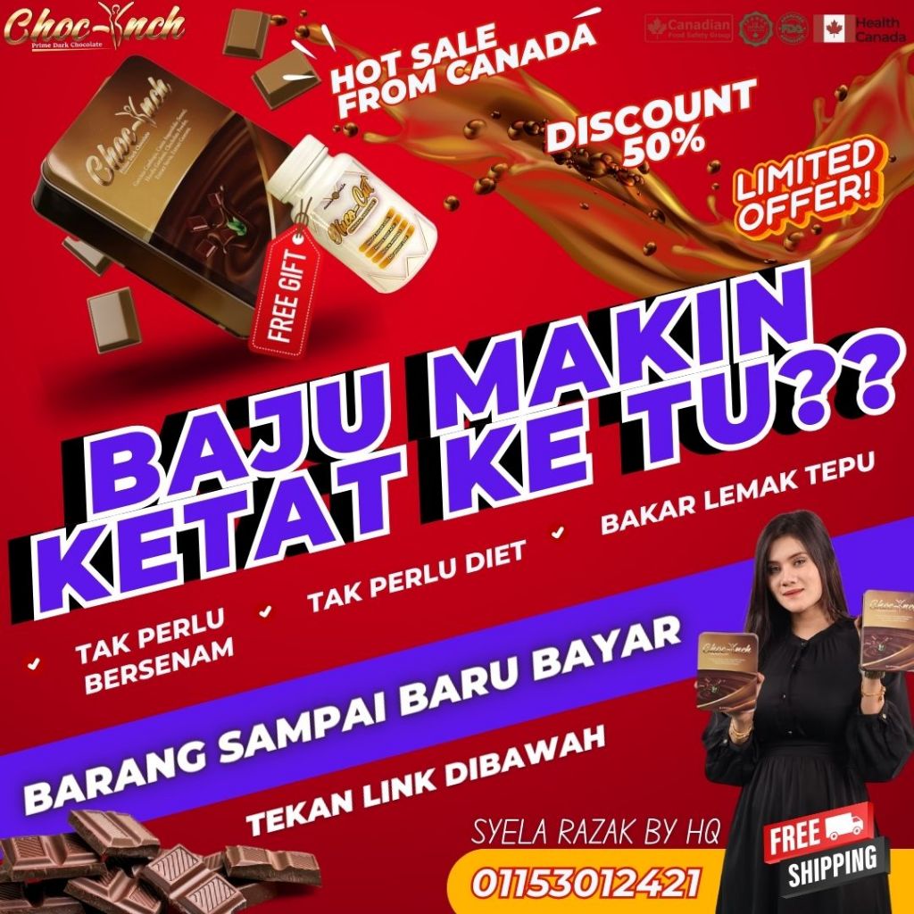 Chocolate Premium Dari Canada Choc-Inch | Shopee Malaysia