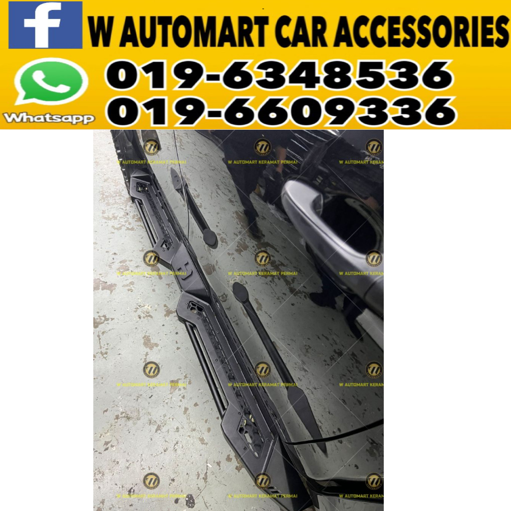 TOYOTA HILUX HAMER 4X4 SM105 SHADOW SERIES SIDE STEP | Shopee Malaysia