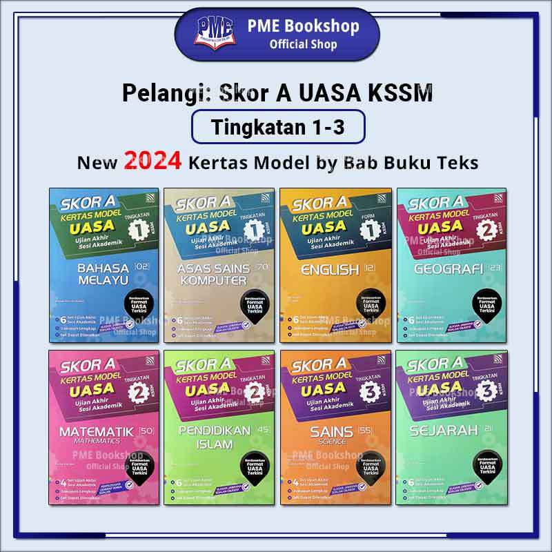 【pme Bookshop】 2024 Penerbitan Pelangi Skor A Kertas Model Uasa Kssm