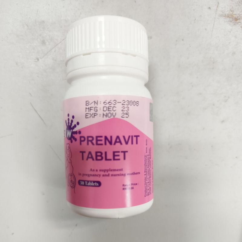 Prenavit multivitamin for Pregnant and Lactating Mothers 30's E:11/25 ...