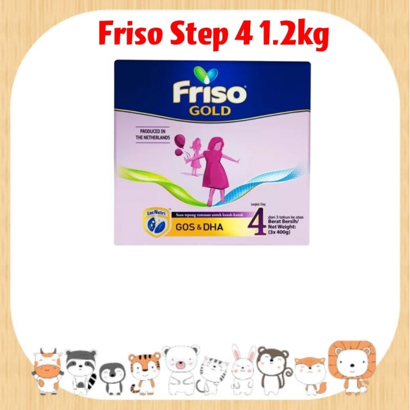 Friso Gold Step 4 (1.2kg/900g/600g) | Shopee Malaysia