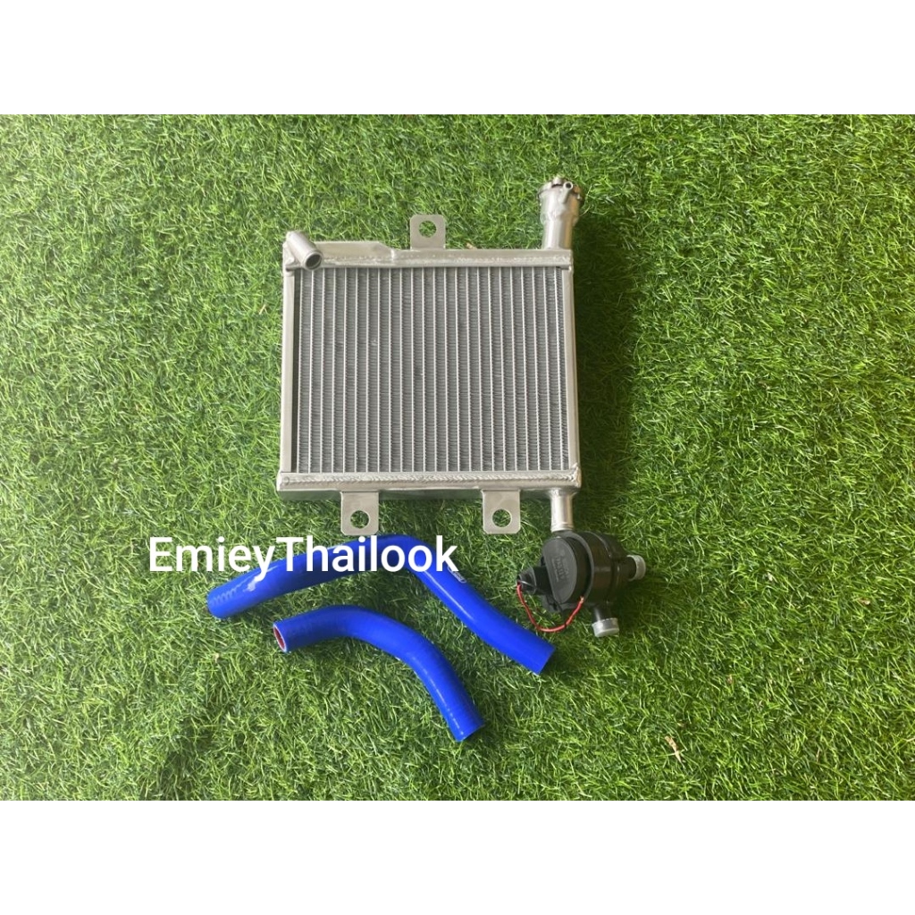 🔥SET COMBO RADIATOR KAWASAKI RR150/KRZ/SERPICO/ZX150 ALLOY SIAP HOSE ...