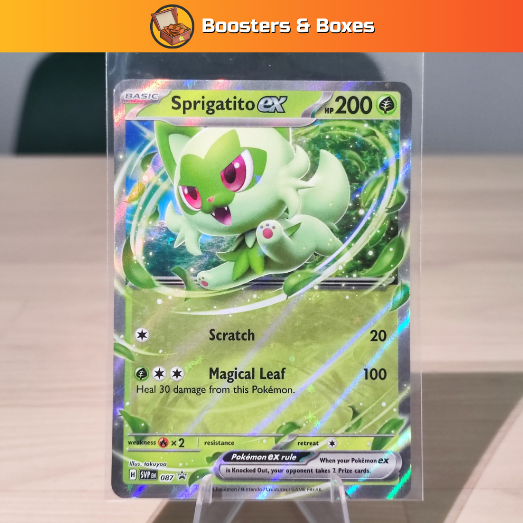 Sprigatito ex (SVP087) [Scarlet & Violet Promos] | Shopee Malaysia