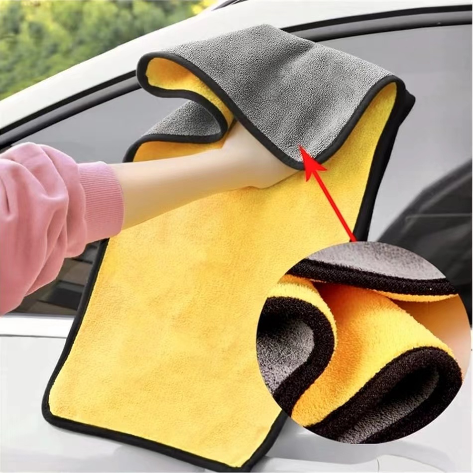 1Pcs High Quality Super Absorbent Towel Car Wash Cleaning Cloth Thick ...
