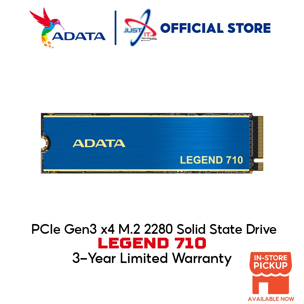 ADATA LEGEND 710 PCIe 3.0 Gen3 NVME M.2 SSD / STORAGE ( 256GB / 512GB ...