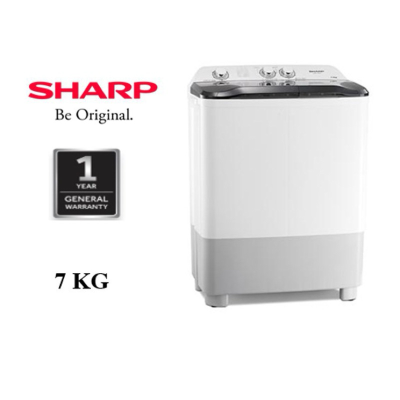 sharp washing machine 7kg semi auto | Shopee Malaysia
