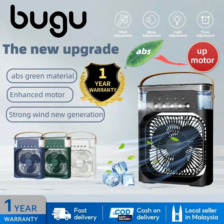 bugu mini Fan Air Humidifier 6 Inches Air Conditioner Cooling Fan With ...