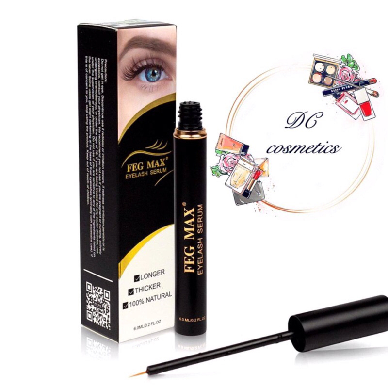 FEG Max Eyelash Serum (6ml) - New 2022[Original 100%) | Shopee Malaysia
