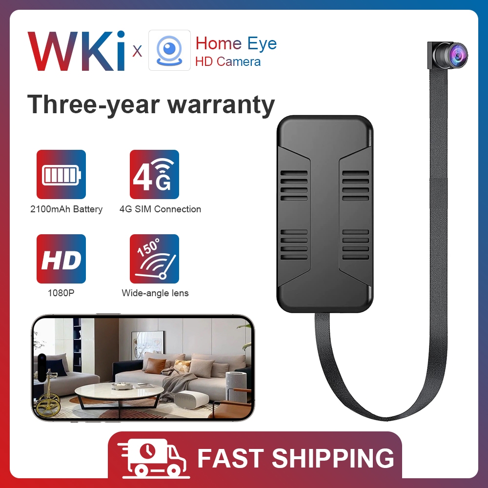 4G Sim /Wifi CCTV Mini Camera Wifi Smart Home Security Micro Camera Hd ...