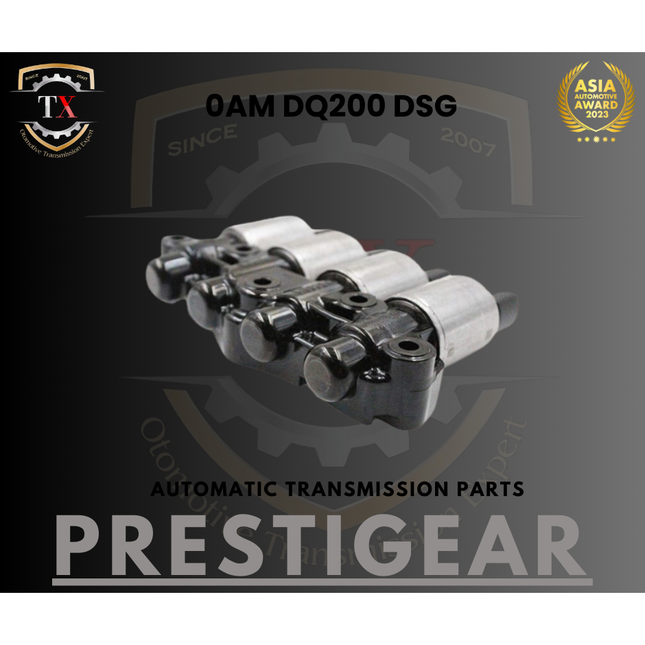 0AM DQ200 DSG 7 Speed Transmission Control Solenoid Valve Body for Skoda Seat [Refurbish ...